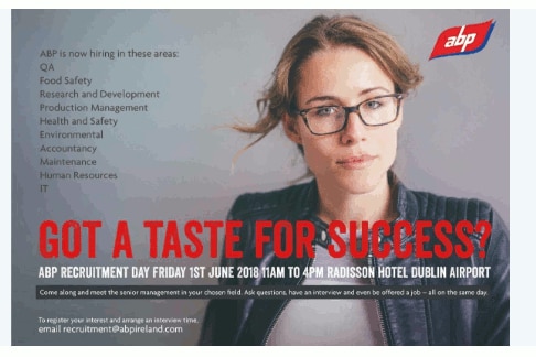 Abp Food Group to hold recruitment open day - IrishJobs Career Advice