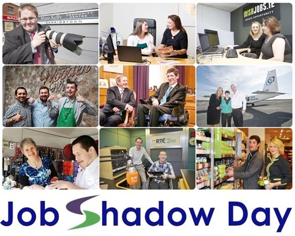 Sign up for Job Shadow Day 2016 - IrishJobs Career Advice